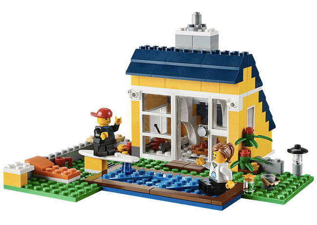 Lego Creator 31035 - Cabina da spiaggia - Mattoncini.net