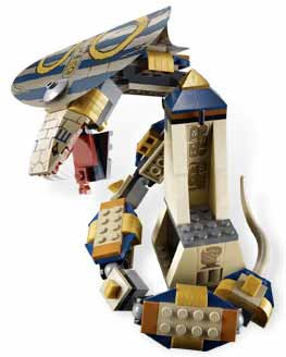 Lego Pharaoh's Quest - 7325 La statua del cobra maledetto - Mattoncini.net