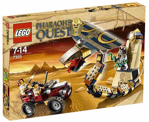 Lego Pharaoh's Quest - 7325 La statua del cobra maledetto - Mattoncini.net