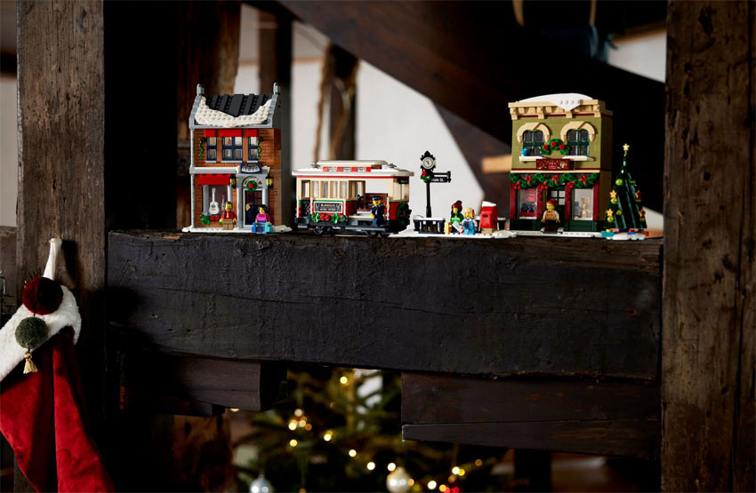 Lego Natale nella strada principale 10308 - Collezionisti - Mattoncini.net