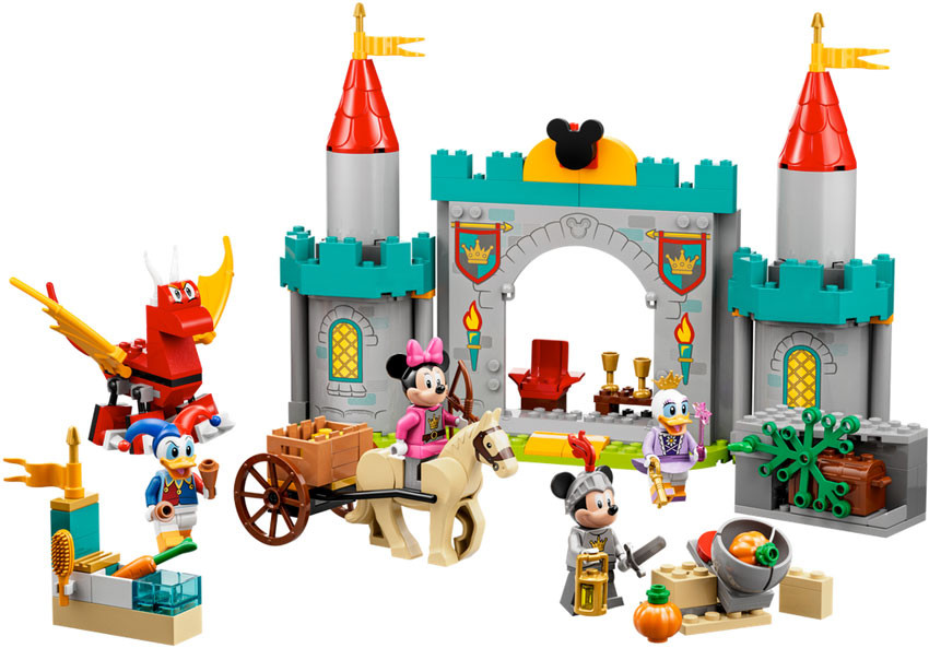 Lego Disney 10780 - Topolino e i suoi amici Paladini del castello ...