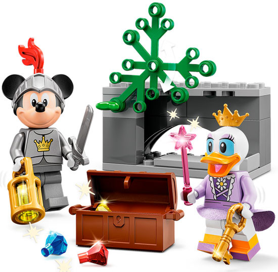 Lego Disney 10780 - Topolino e i suoi amici Paladini del castello ...