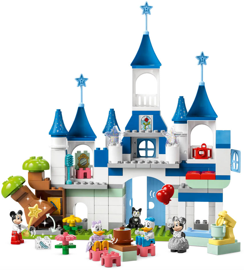 Lego Duplo DIsney 10998 - Castello magico 3 in 1 - Mattoncini.net