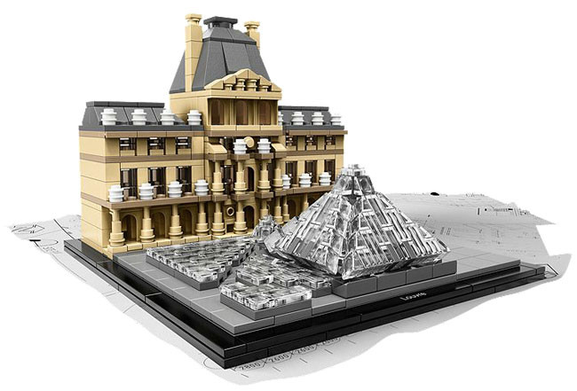 Lego Architecture 21024 Louvre - Mattoncini.net