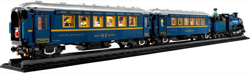 Lego Ideas 21344 - Il treno Orient Express - Mattoncini.net