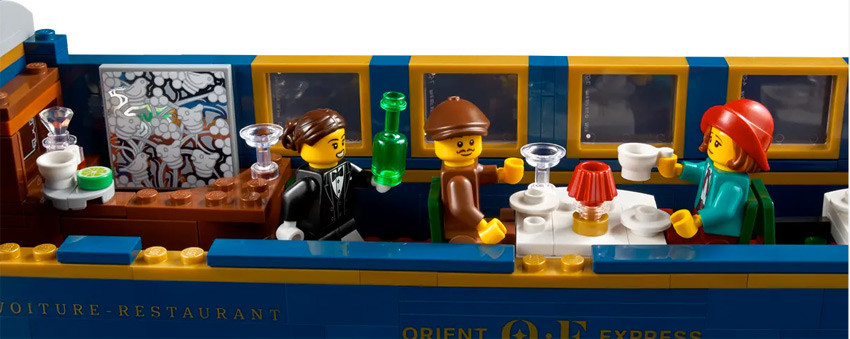 Lego Ideas 21344 - Il treno Orient Express - Mattoncini.net