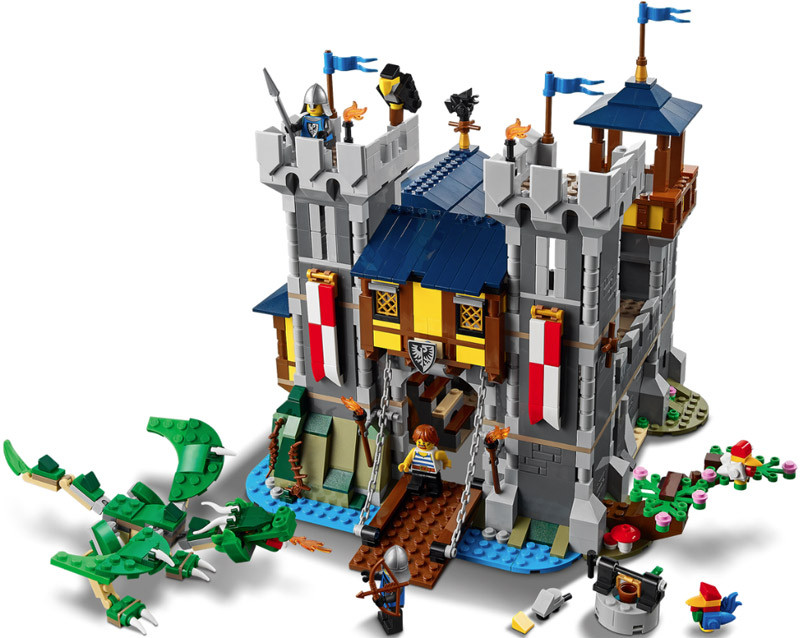Castello Medievale - Lego reator 31120 - Mattoncini.net