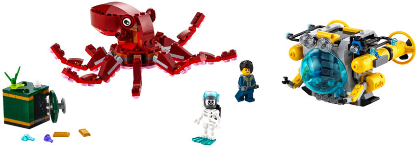 Lego Creator 31130 - Missione Tesoro sommerso - Mattoncini.net