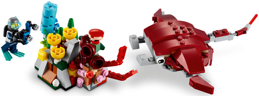 Lego Creator 31130 - Missione Tesoro sommerso - Mattoncini.net