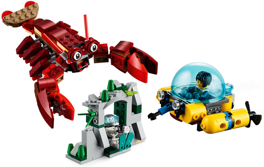 Lego Creator 31130 - Missione Tesoro sommerso - Mattoncini.net