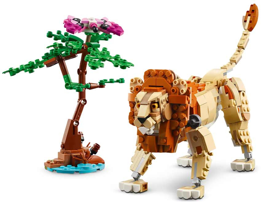 Lego Creator 31150 - Animali del safari - Mattoncini.net