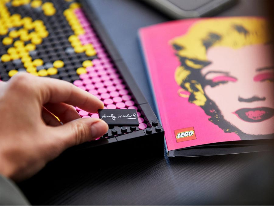 Lego Art 31197 - Andy Warhol's Marilyn Monroe - Mattoncini.net