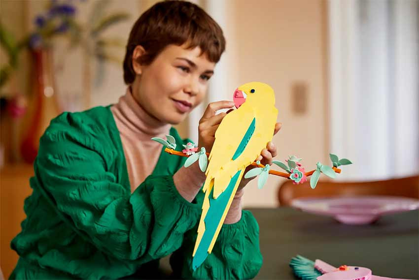 Lego Art 31211 Collezione animali – Pappagalli ara - Mattoncini.net