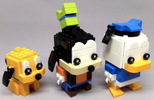 goofy pluto brickheadz