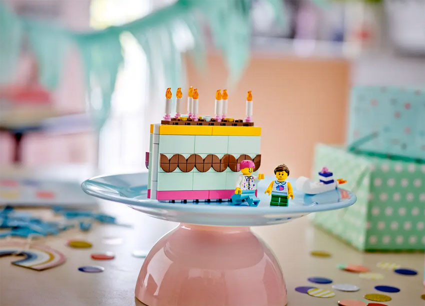 Lego Brickset e Mattoncini 40641 - Torta di compleanno - Mattoncini.net