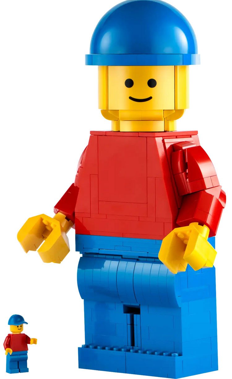 Lego Minifigure a grandezza naturale - Lego 40649 - Mattoncini.net
