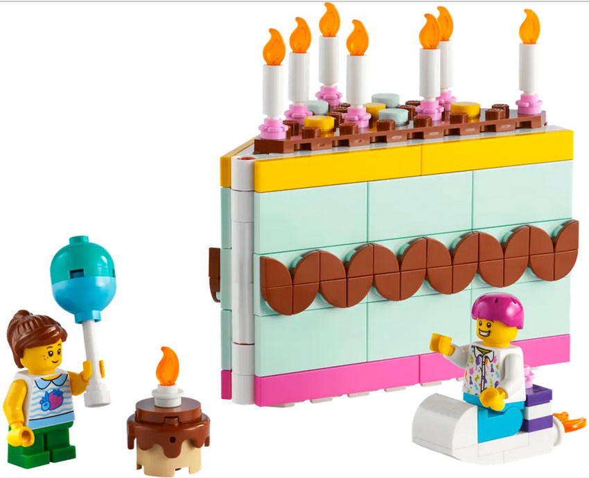 Lego Brickset e Mattoncini 40641 - Torta di compleanno - Mattoncini.net