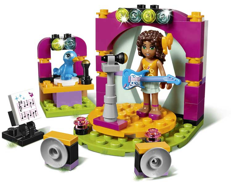 Lego Friends 41309 - Il duetto musicale di Andrea - Mattoncini.net