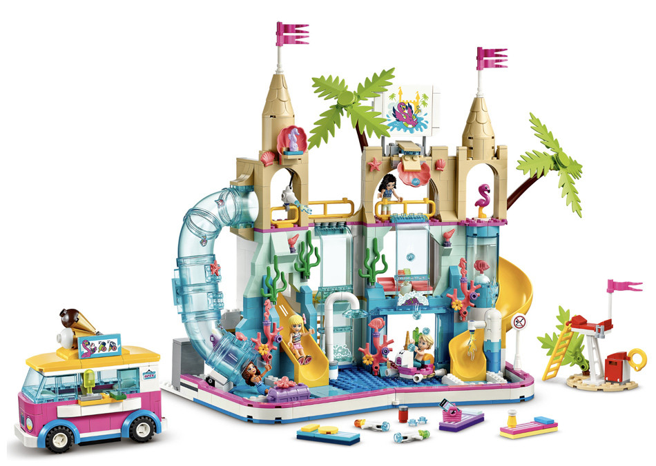 Lego Friends 41430 - Divertimento estivo al parco acquatico ...