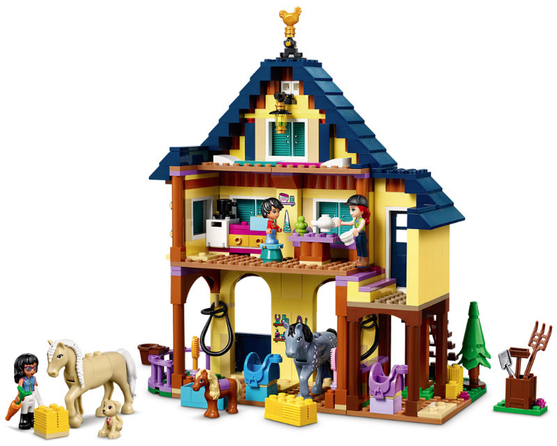 Lego Friends 41683 - Il Centro equestre nel bosco - Mattoncini.net