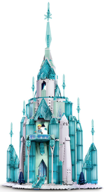 Lego Frozen 43197 - Castello di ghiaccio - Mattoncini.net
