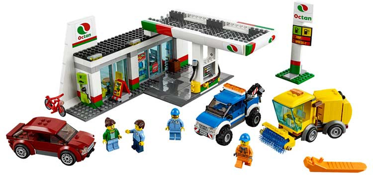 Lego City 60132 - Stazione di servizio - Mattoncini.net