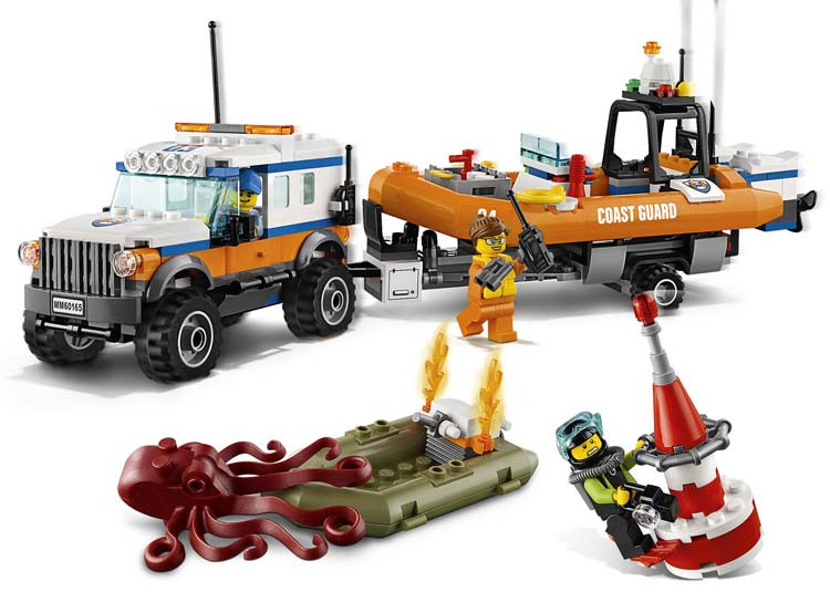 Lego City 60165 - Unità di risposta con il fuoristrada 4x4 - Mattoncini.net