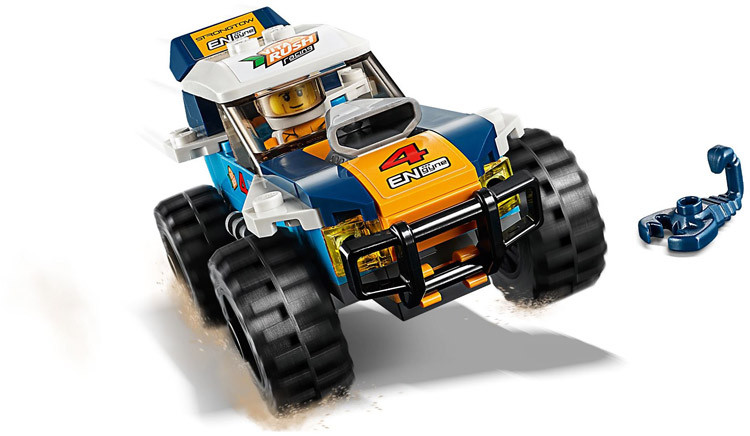 Lego City 60218 - Auto da rally del deserto - Mattoncini.net