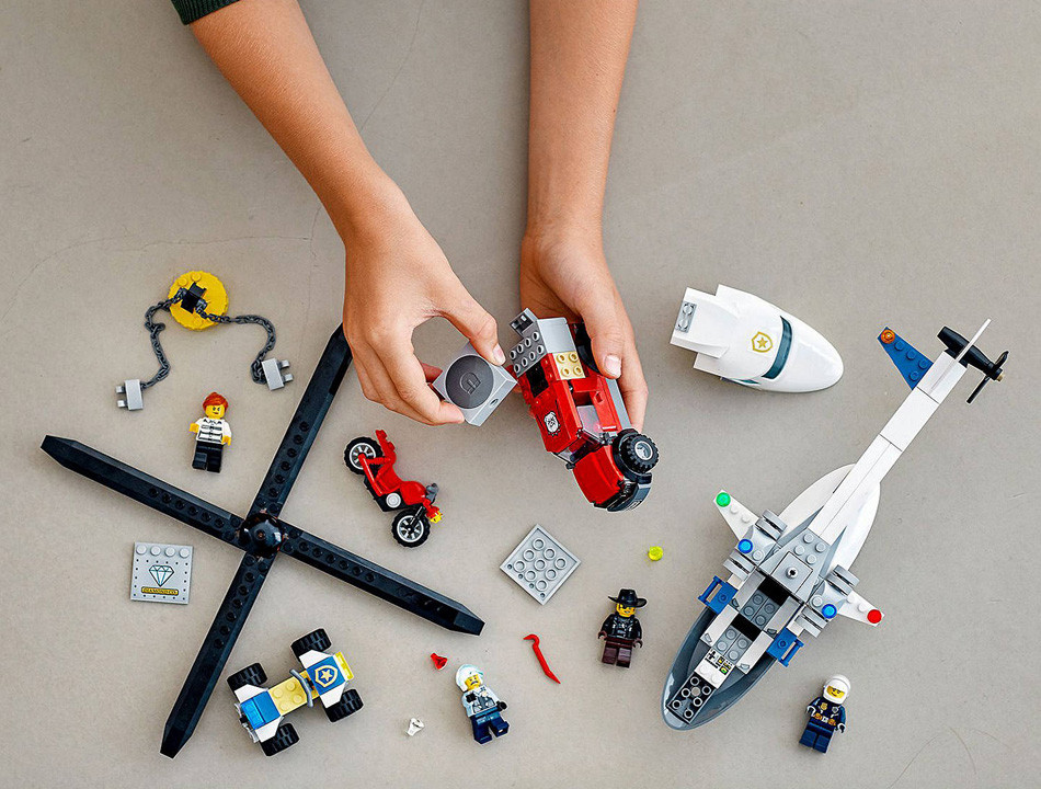 Inseguimento sull'elicottero della polizia - Mattoncini.net