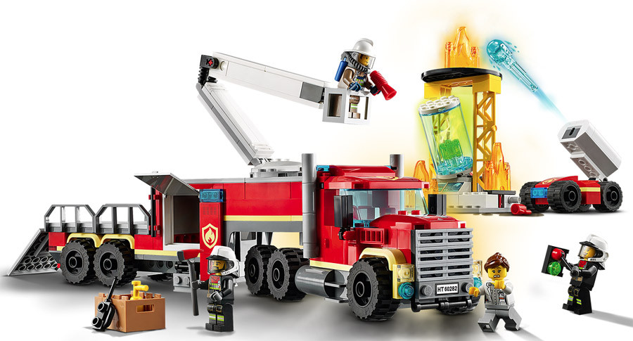 Lego City 60282 - Unità di comando antincendio - Mattoncini.net