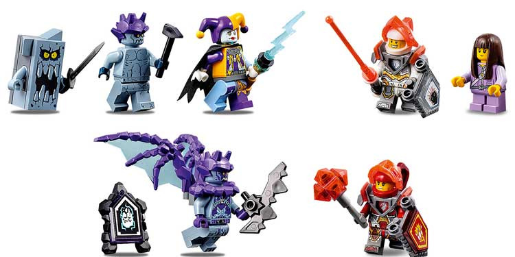 Lego Nexo Knights 70352 - Il quartier geare di Jestro - Mattoncini.net