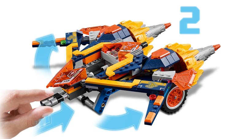 Lego Nexo Knights 70354 - Frantumatore di Axl - Mattoncini.net