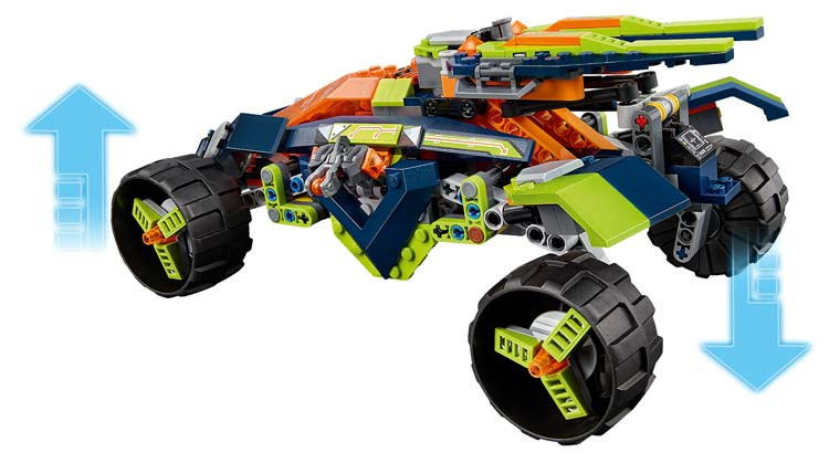 Lego Nexo Knights 70355 - Scalarocce di Aaron - Mattoncini.net