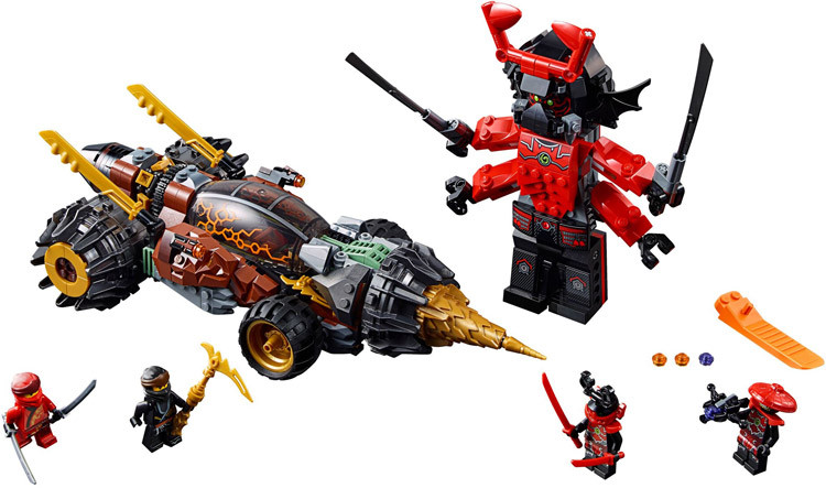 Lego Ninjago 70669 - La trivellatrice di Cole - Mattoncini.net