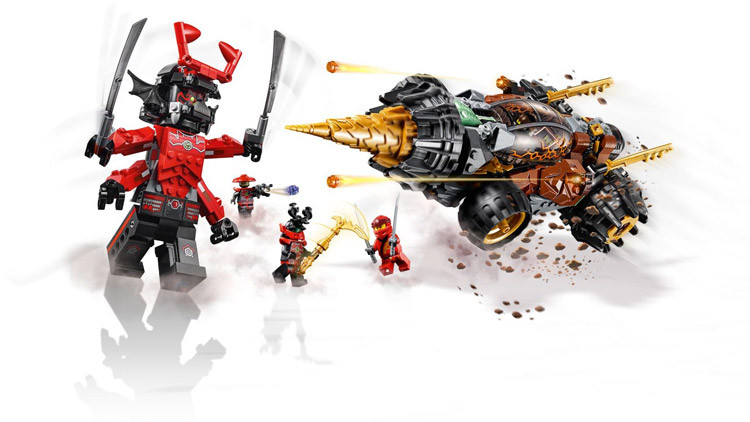 Lego Ninjago 70669 - La trivellatrice di Cole - Mattoncini.net