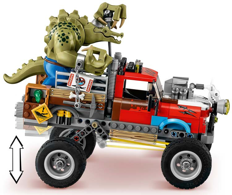 Lego Superheroes 70907 - La Tail-Gator di Killer Croc - Mattoncini.net