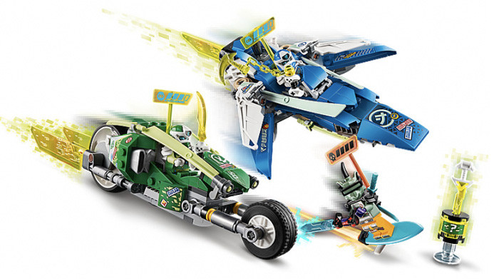 Lego Ninjago 71709 - I bolidi di velocità di Jay e Lloyd - Mattoncini.net