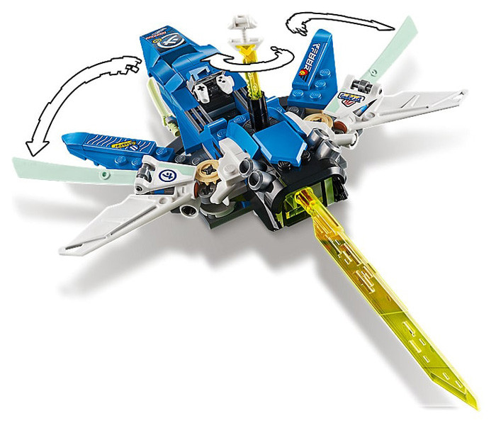 Lego Ninjago 71709 - I bolidi di velocità di Jay e Lloyd - Mattoncini.net