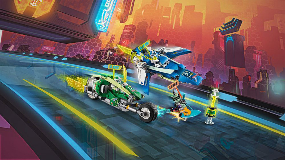 Lego Ninjago 71709 - I bolidi di velocità di Jay e Lloyd - Mattoncini.net