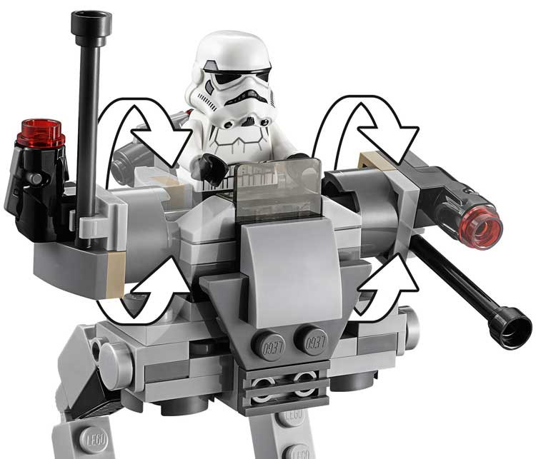Lego Star Wars 75165 - Battaglia Imperial Trooper - Mattoncini.net