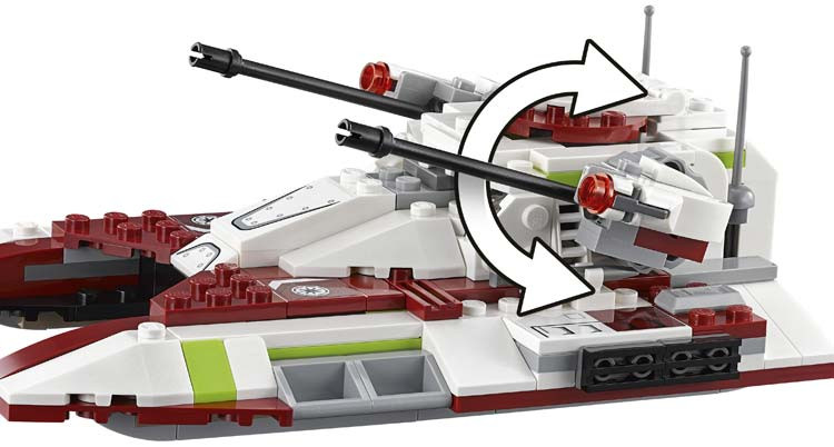Lego Star Wars 75182 - Republic Fighter Tank - Mattoncini.net