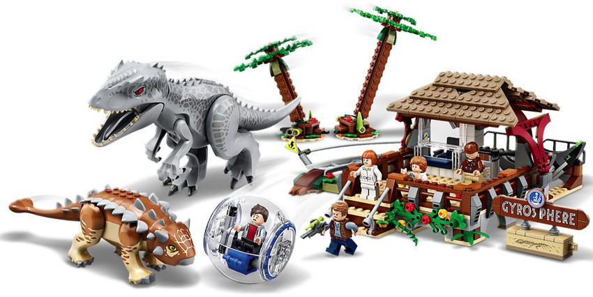Lego Jurassic World 75941 - Indominus Rex contro Ankylosaurus - Mattoncini.net