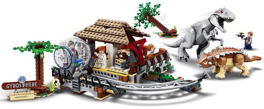 Lego Jurassic World 75941 - Indominus Rex contro Ankylosaurus - Mattoncini.net