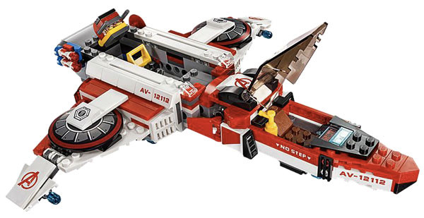 Lego Supereroi 76049 Missione spaziale dell'Avent-jet - Mattoncini.net