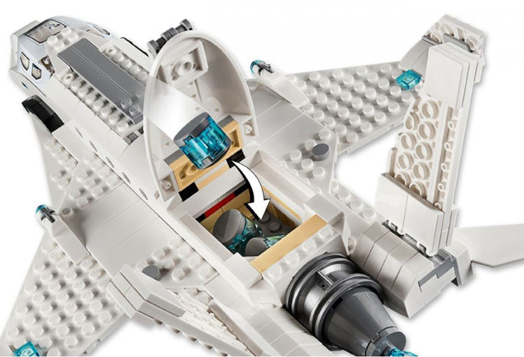 Lego Marvel Superheroes 76130 - Stark Jet and the Drone Attack ...