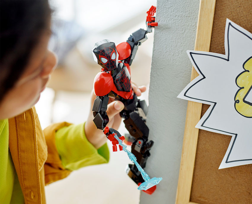 Personaggio di Miles Morales 7625 - Lego Superheroes - Mattoncini.net